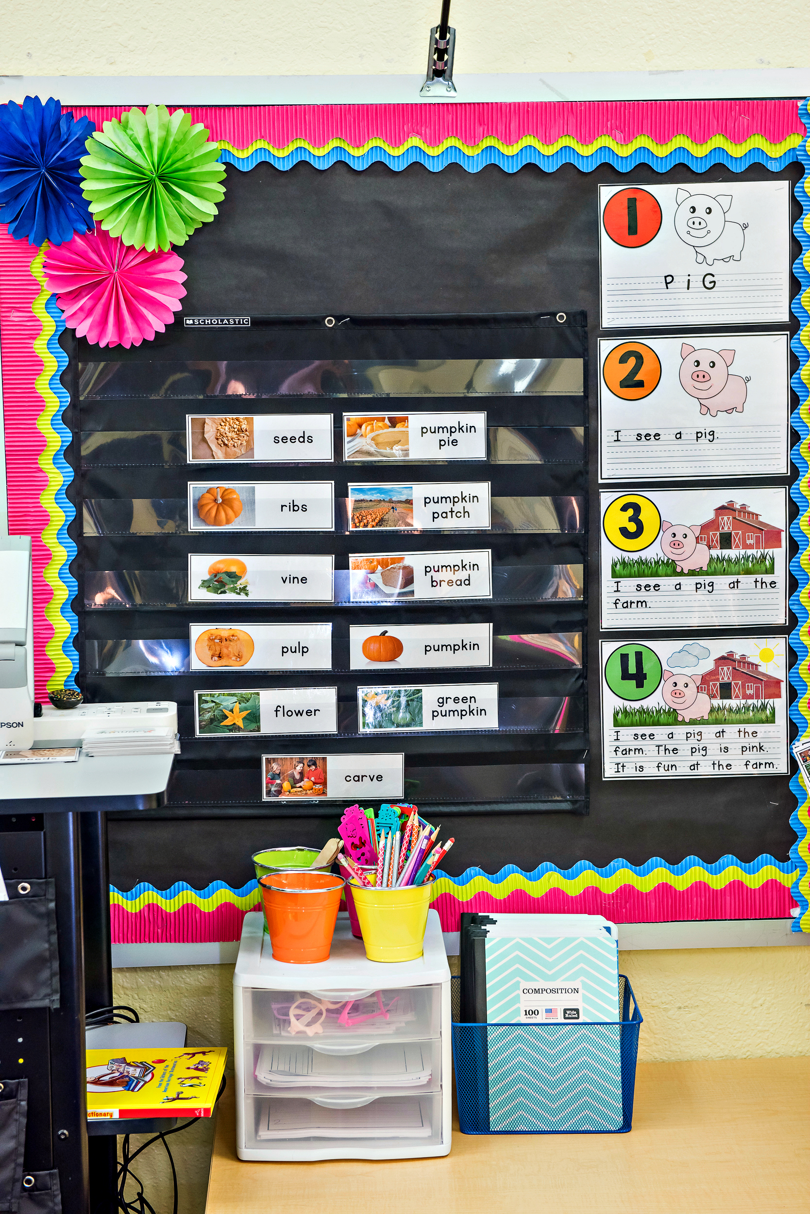 Pumpkin Themed Centers